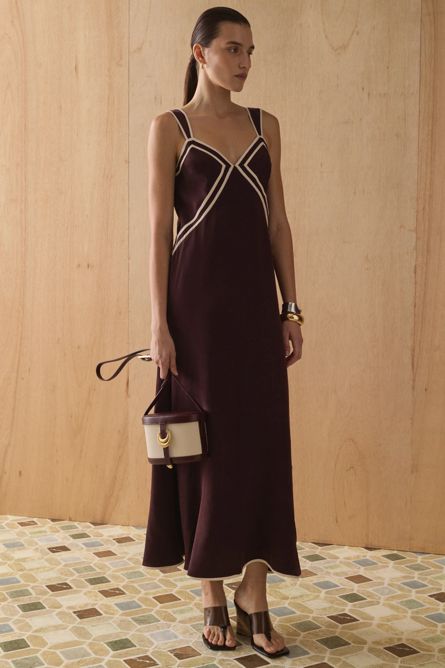 The Haven Dress - Sangria – Monkee's of Raleigh