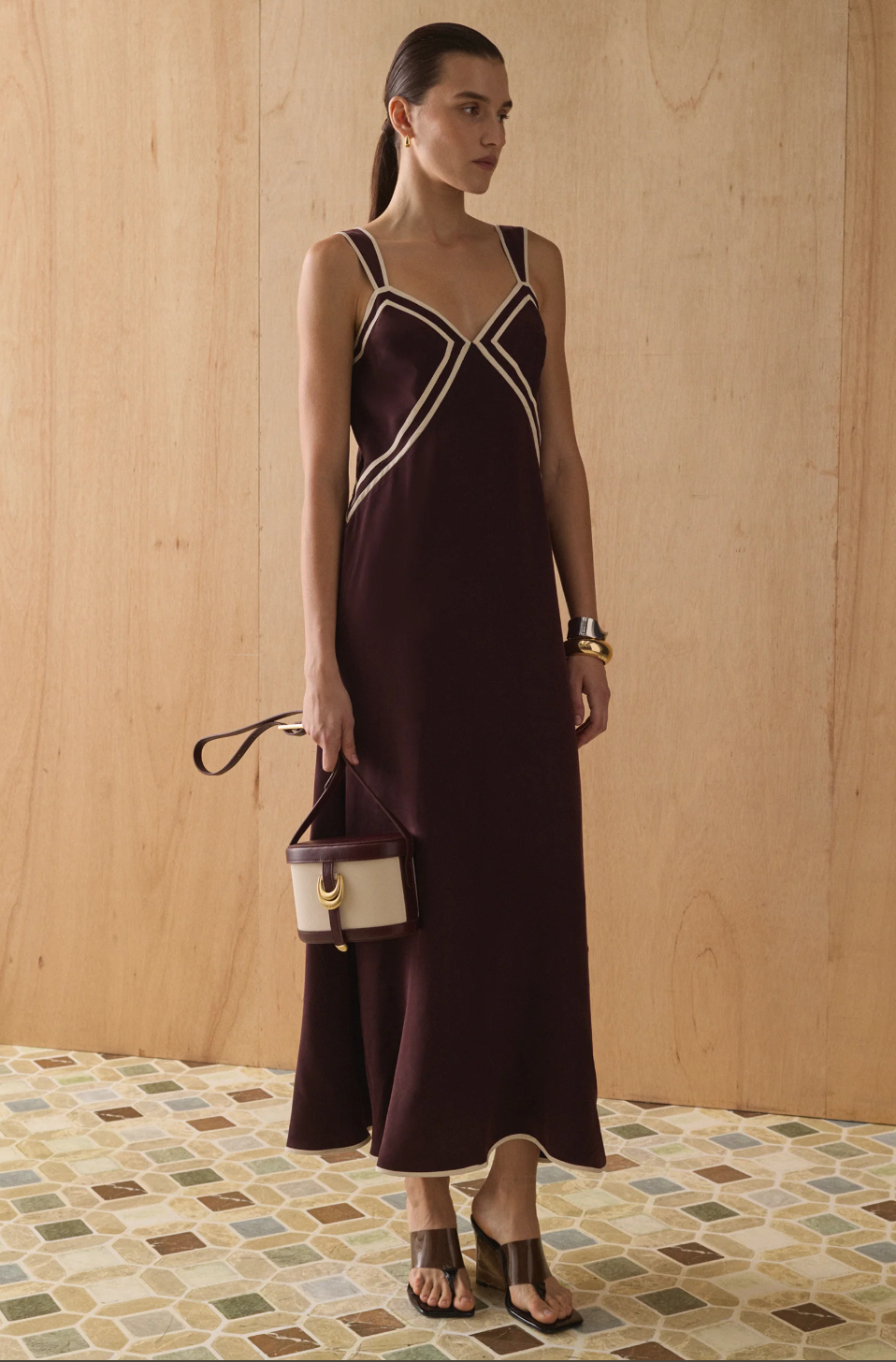 The Haven Dress - Sangria – Monkee's of Raleigh