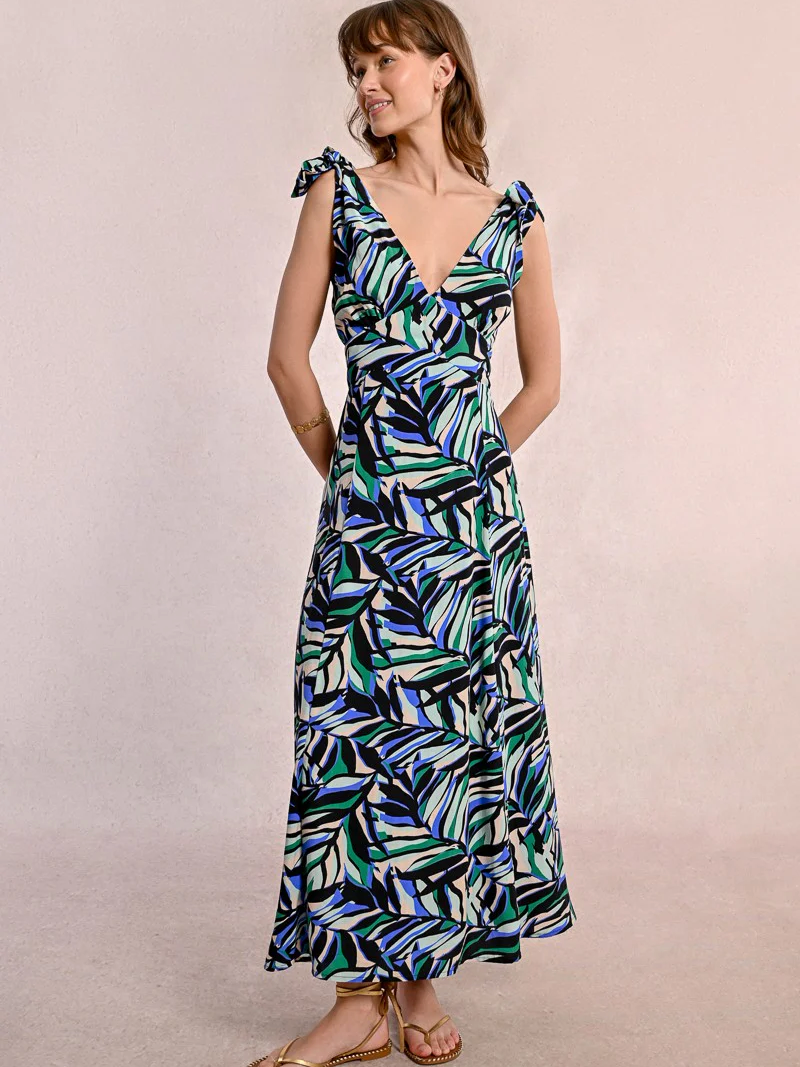 Midnight Palms Dress – Monkee's of Raleigh