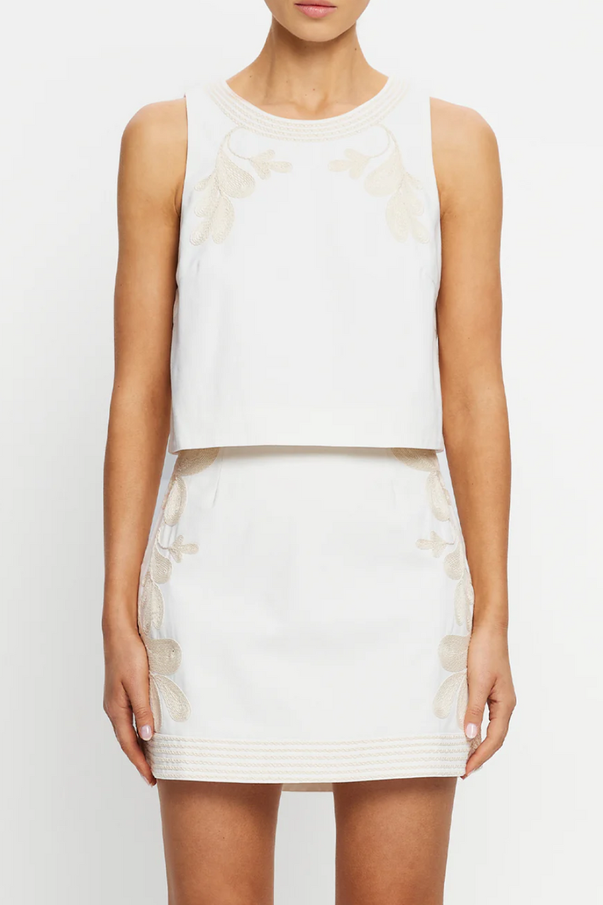 Moni Top - Cream – Monkee's of Raleigh