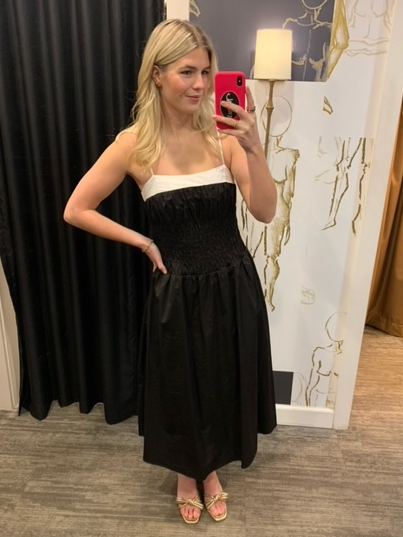 Clarise Smocked Midi Dress – Monkee's of Raleigh